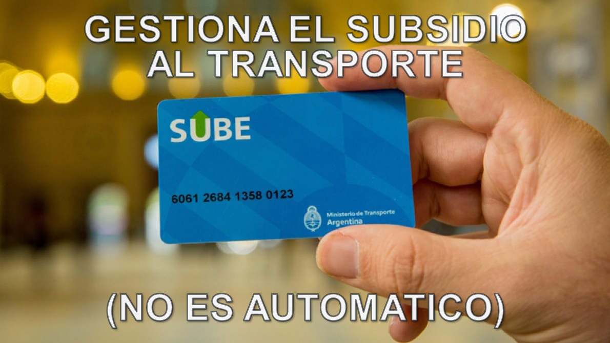 Tarjeta SUBE | Colaborando.net